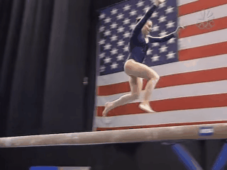 Double Front (Balance Beam) | Balance Beam Situation