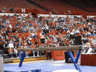 Gainer 1.5/Double full from Side | Balance Beam Situation