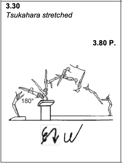Tsukahara Back Layout | Balance Beam Situation