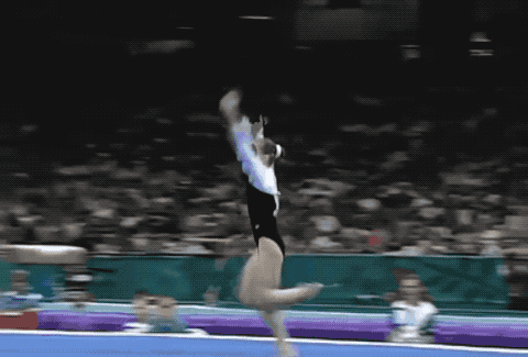 Front Tuck (Floor Exercise) | Balance Beam Situation