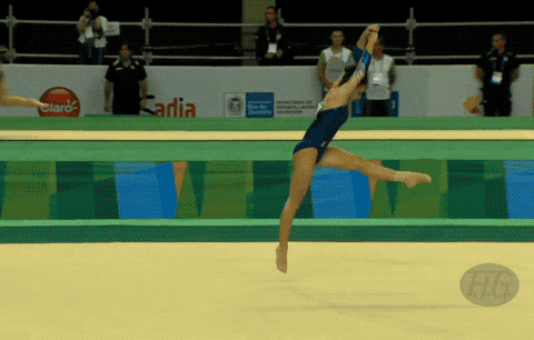 Side Somi (Floor Exercise) | Balance Beam Situation