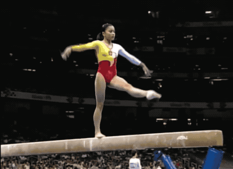 Fouetté Hop | Balance Beam Situation